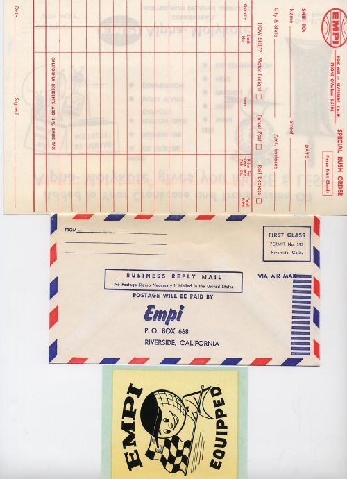 OldSpeed EMPI Catalog 1964-1965