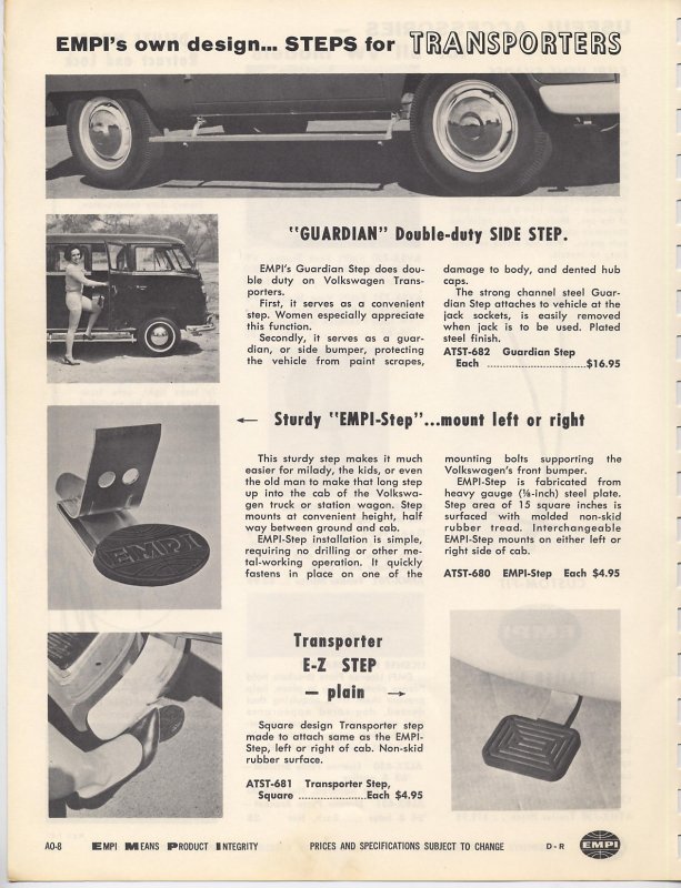 OldSpeed EMPI Catalog 1967
