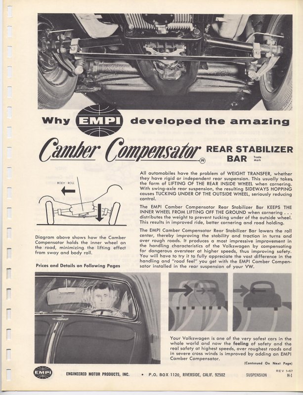 OldSpeed EMPI Catalog 1967