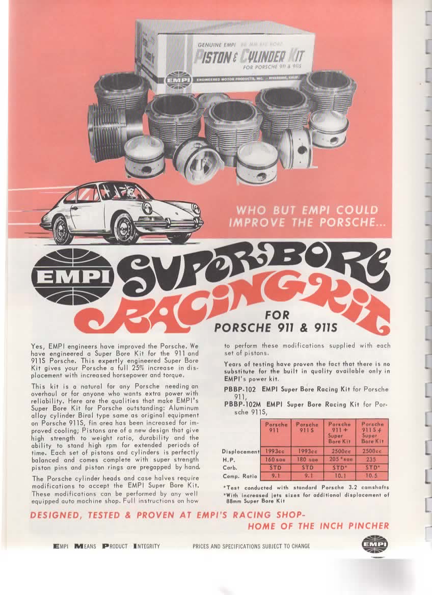 OldSpeed EMPI Catalog 1968